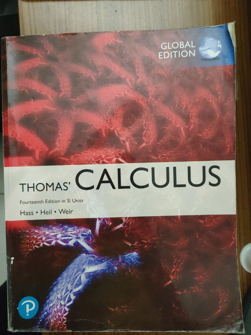 Thomas Calculus 14th edition in SI Units, Hobbies & Toys, Books ...