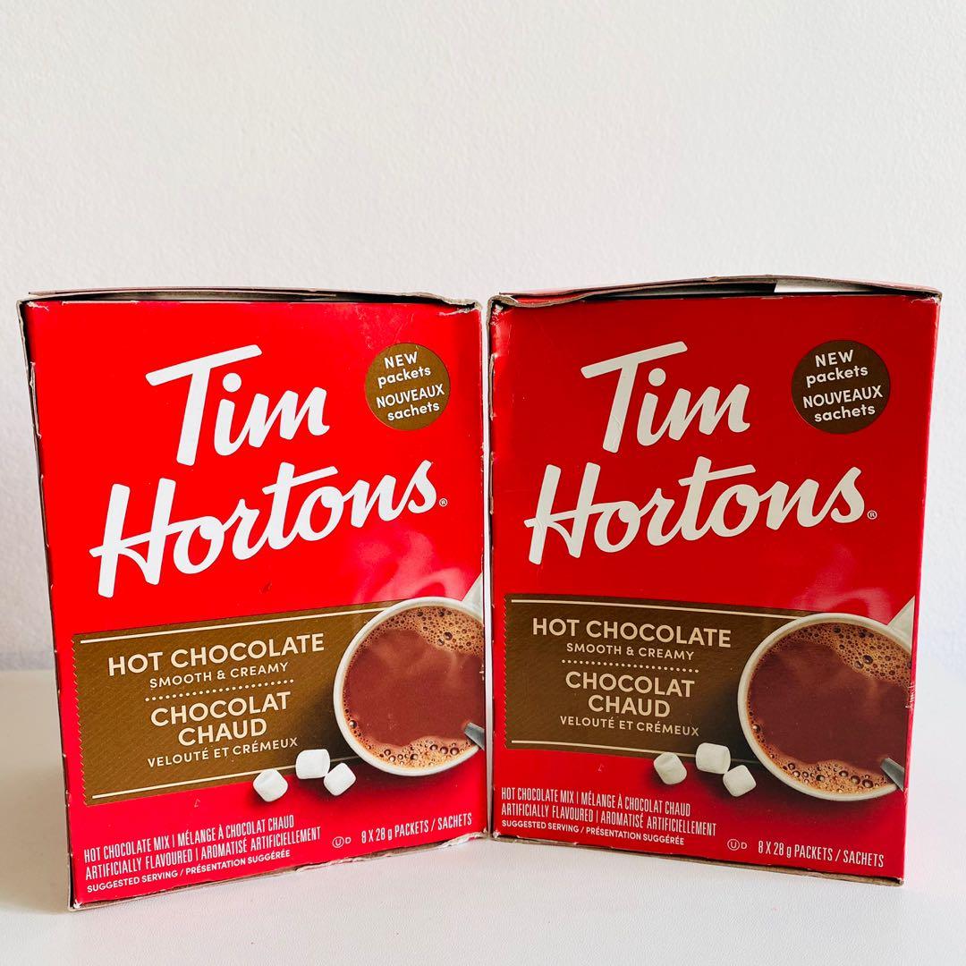Tim Hortons Hot Chocolate, Food & Drinks, Beverages on Carousell