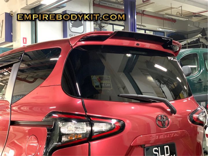 Toyota Sienta Bodykit and Spoiler, Car Accessories, Accessories on ...