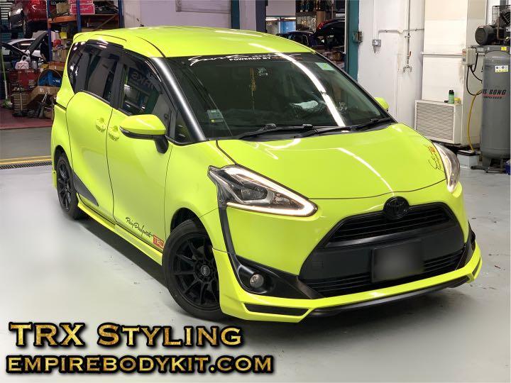 Toyota Sienta Bodykit and Spoiler, Car Accessories, Accessories on ...
