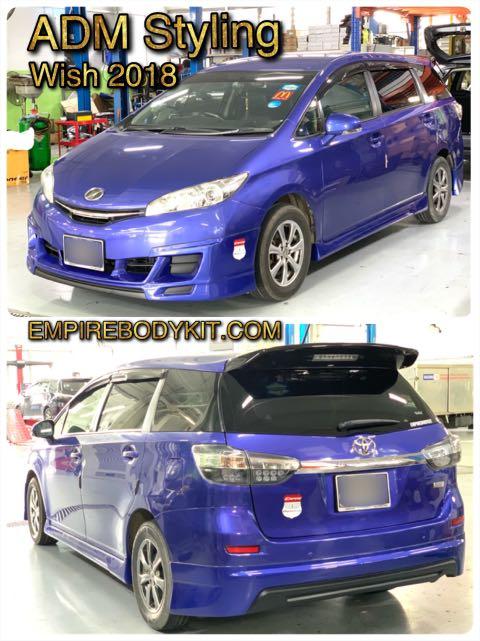 Toyota Wish Spoiler and Toyota Wish Bodykit , Car Accessories ...