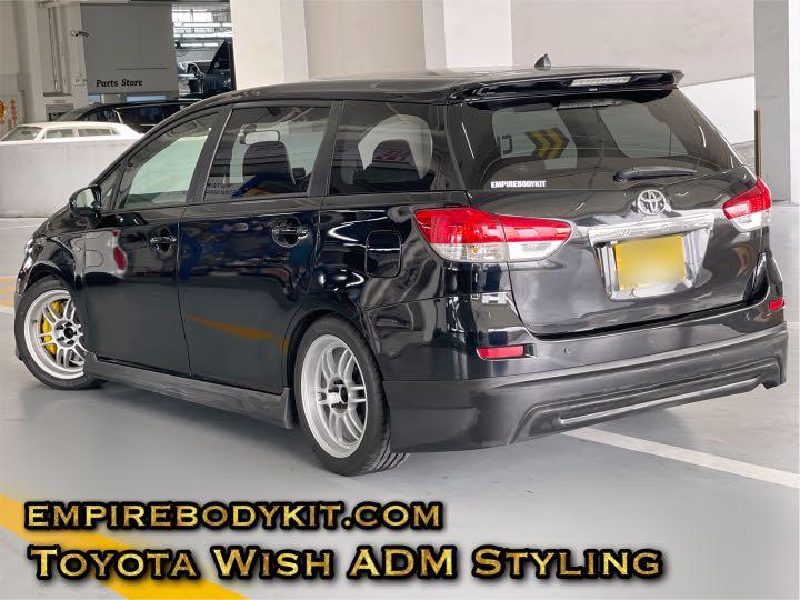 Toyota Wish Spoiler and Toyota Wish Bodykit , Car Accessories ...