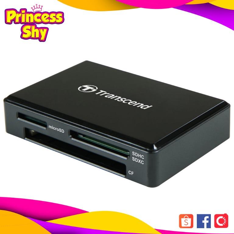 Transcend All in 1 Multi Card Reader Type C USB 3.1 Gen 1 TS-RDC8K2 ...