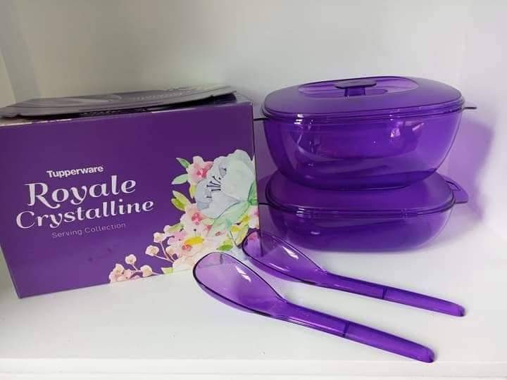 Tupperware Brand Royale Crystalline, Furniture & Home Living ...