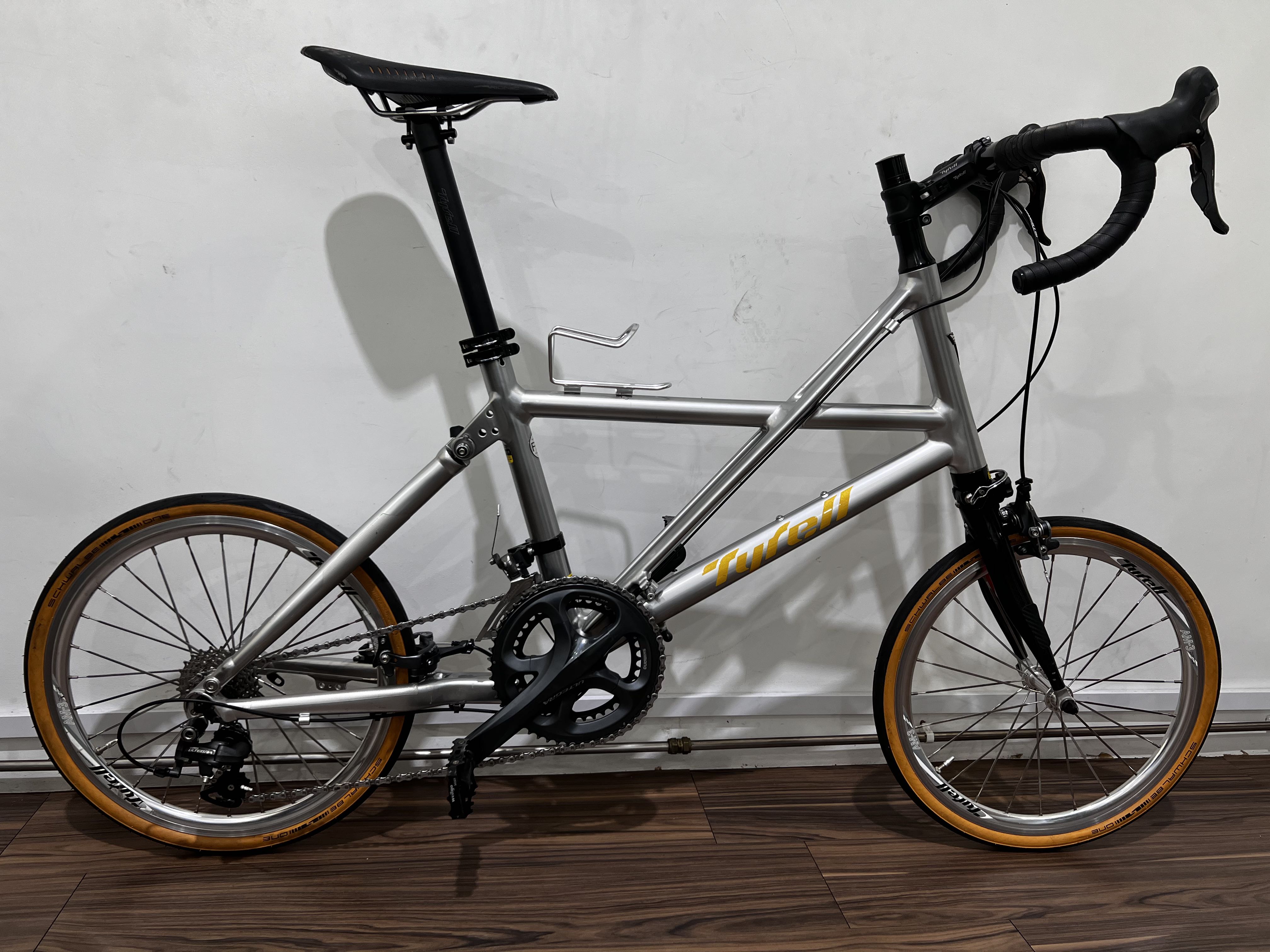 TYRELL FX FOLDIE ULTEGRA GROUPSET DROP BAR MINI VELO, Sports Equipment ...