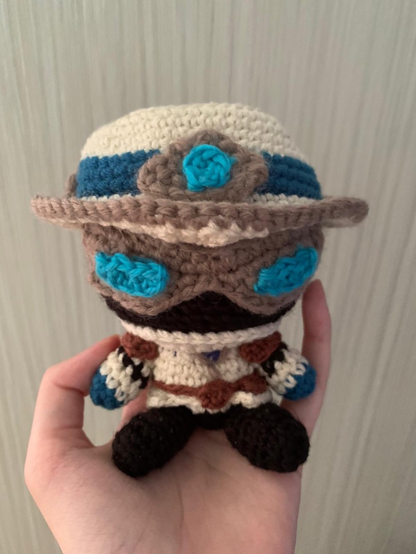 Valorant Cypher Amigurumi (Crochet Soft Toy) [Handmade], Hobbies & Toys ...