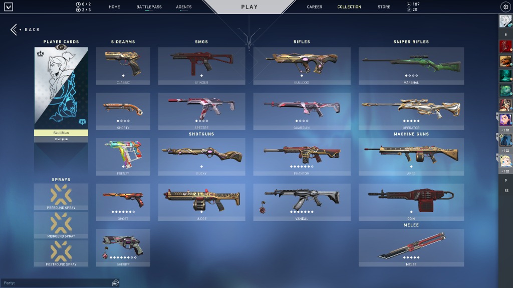 VALORANT RADIANT STACKED ACCOUNT, Video Gaming, Gaming Accessories ...