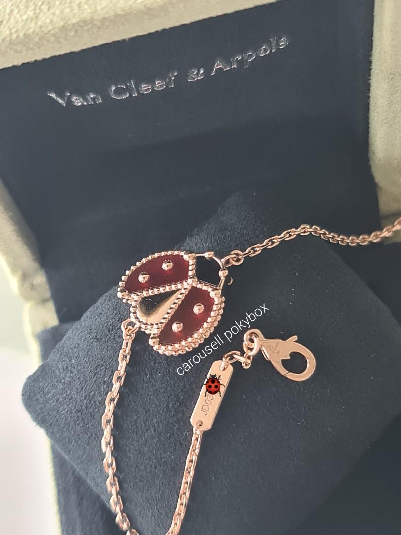 sold Van Cleef & Arpels VCA Lucky Spring Bracelet., Luxury, Accessories ...