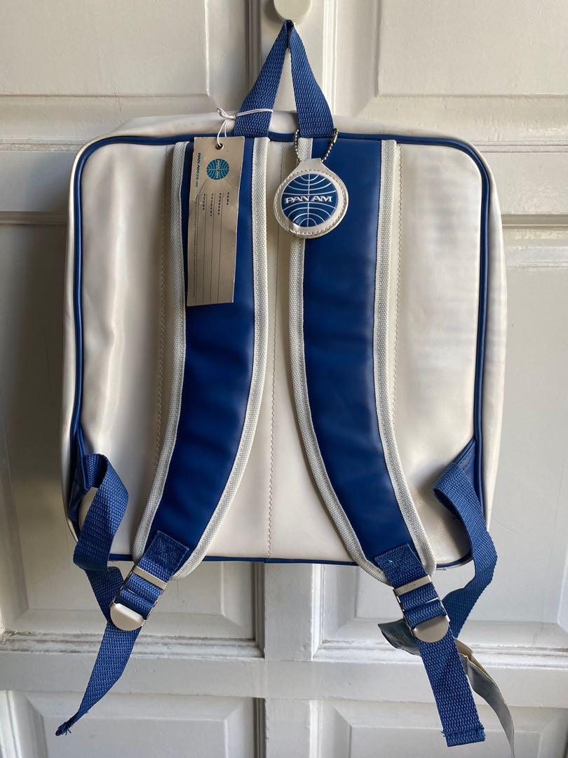 Vintage Pan Am Backpack, Luxury, Bags & Wallets on Carousell