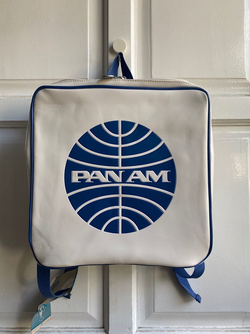 Vintage Pan Am Backpack, Luxury, Bags & Wallets on Carousell