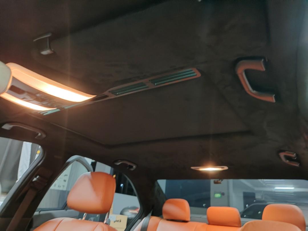 C class W204 roof lining change all black colour, Car Accessories ...