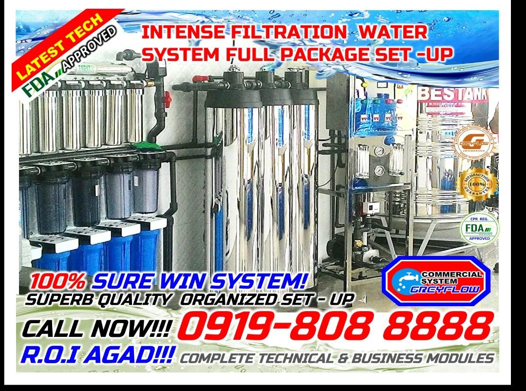 WATER STATION SYSTEM INTENSE FULL PACKAGE, Commercial & Industrial ...