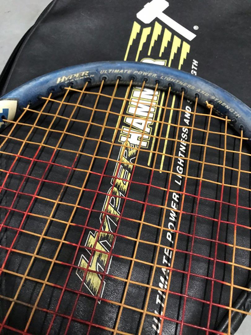 Wilson Hyper Hammer 4.3 Hyper Carbon Vintage Tennis Racket, Sports ...