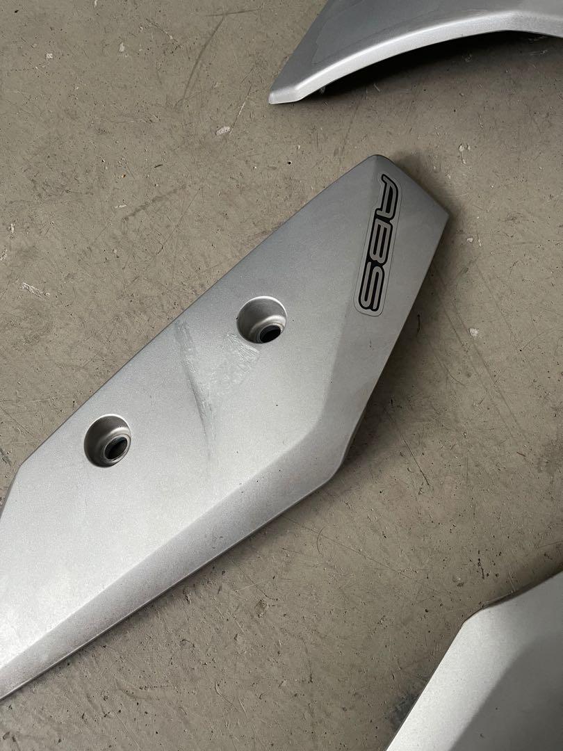 Xmax Silver Coverset, Motorcycles, Motorcycle Accessories on Carousell