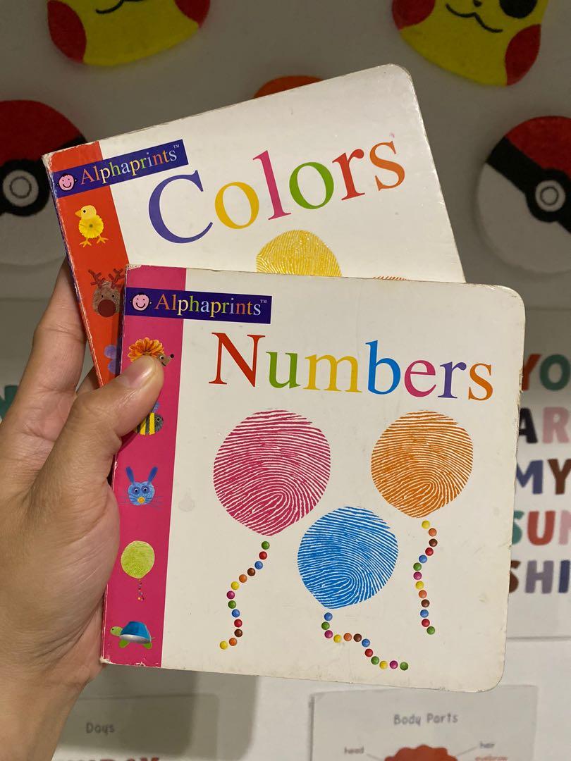Alphaprints (colors and numbers), Hobbies & Toys, Books & Magazines ...
