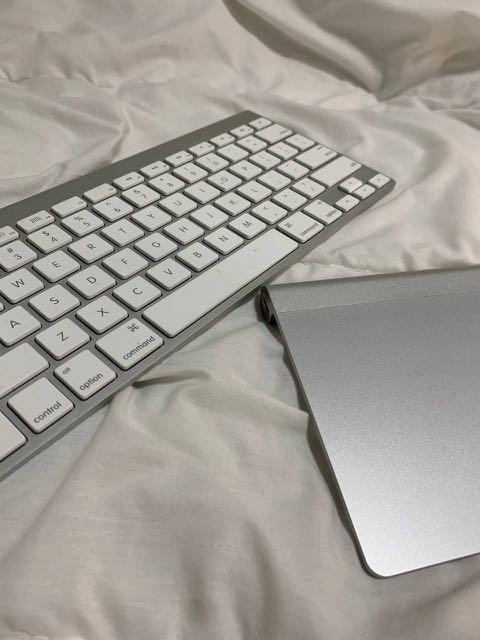Apple Magic Keyboard Gen 1, Trackpad & Mouse, Computers & Tech, Parts ...