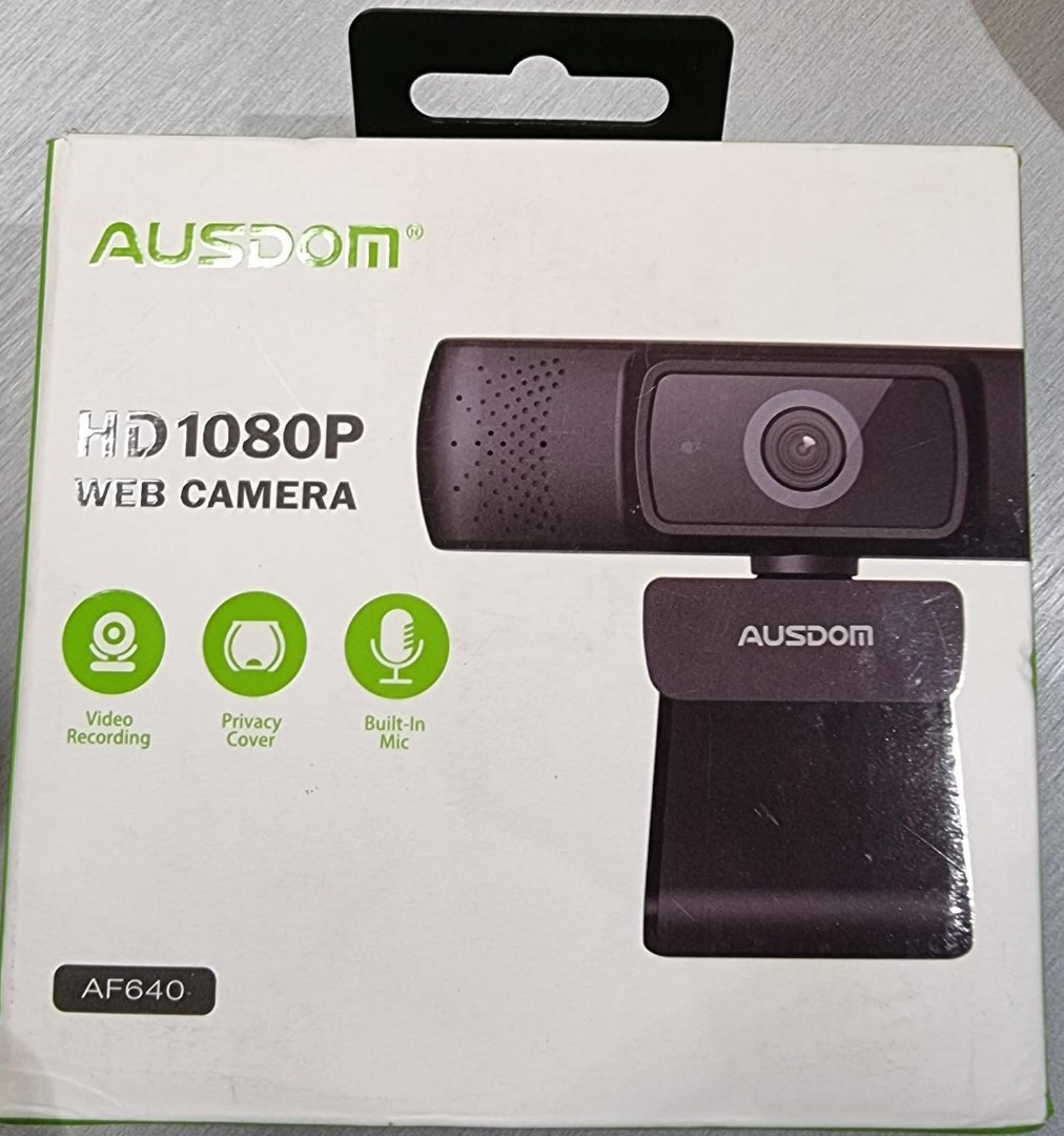 Ausdom HD1080p Web Camera, Computers & Tech, Parts & Accessories ...