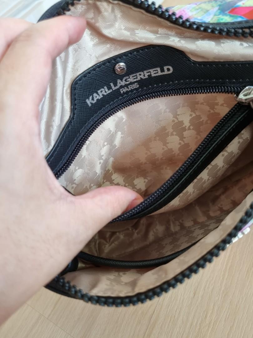 AUTHENTIC Karl Lagerfeld Rainbow Armour Bum Bag, Women's Fashion, Bags ...