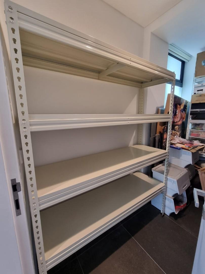 Boltless rack | Metal rack | store room rack | bombshelter rack ...