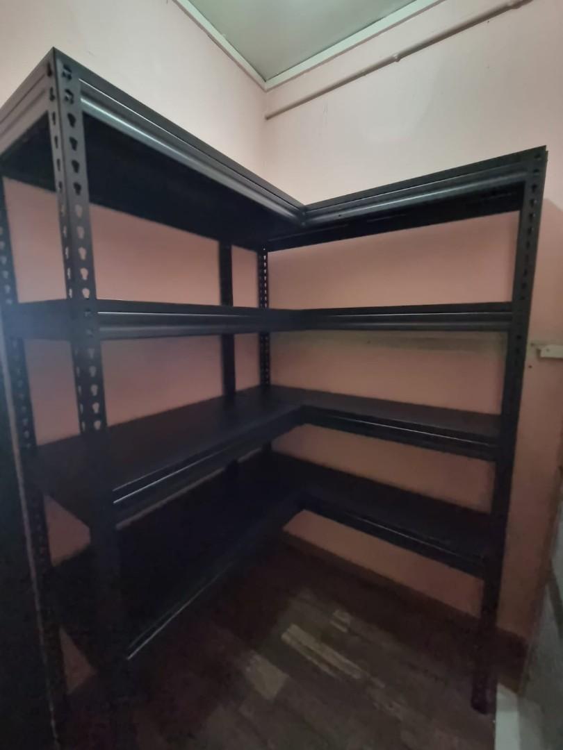 Boltless rack | Metal rack | store room rack | bombshelter rack ...