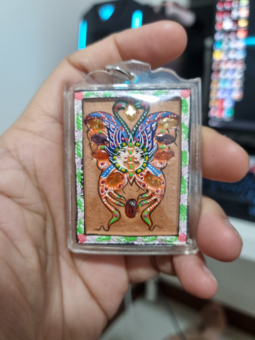 Butterfly amulet, Hobbies & Toys, Memorabilia & Collectibles, Religious ...