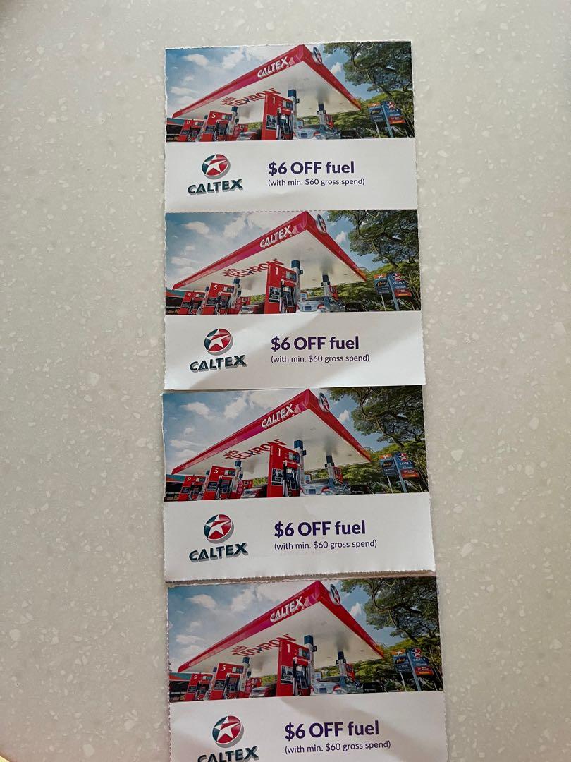 Caltex Fuel Discount Voucher, Everything Else on Carousell