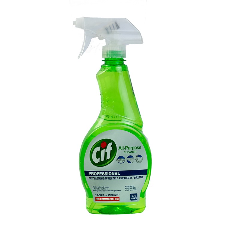 Cif Pro Spray All-Purpose Cleaner 520ml, Furniture & Home Living ...