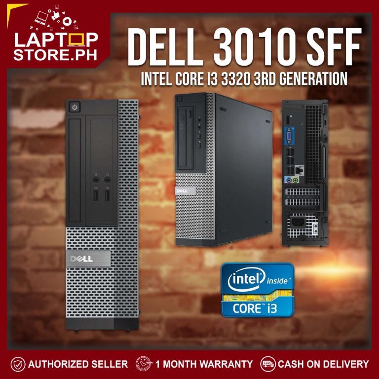 Computer Desktop DELL 3010 SFF Intel Core i3 3220 3.20Ghz 4gb 160gb ...
