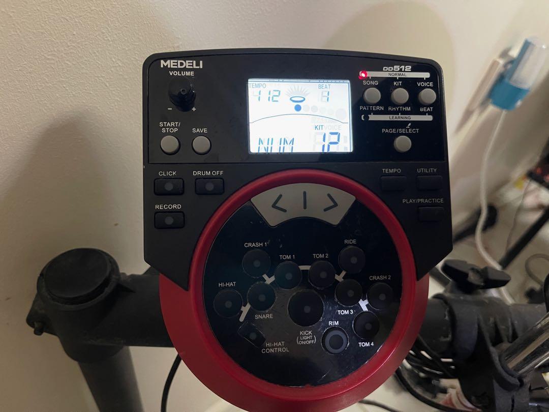 Electronic Drum set Medeli DD512, Hobbies & Toys, Music & Media ...