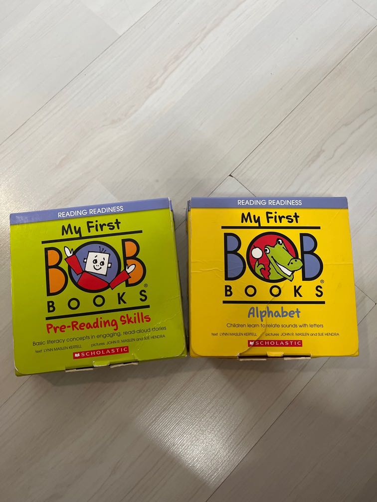 Full Set My First Bob Books Pre-Reading Skill and Alphabet, Hobbies ...