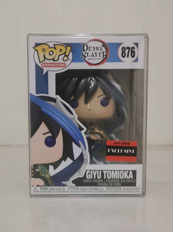 Giyu Tomioka Funko Pop, Hobbies & Toys, Toys & Games on Carousell