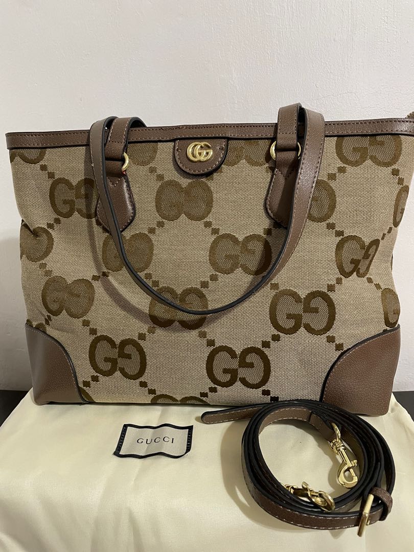 gucci new tote, Luxury, Bags & Wallets on Carousell
