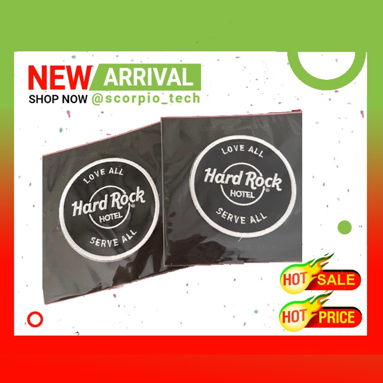 Hard rock stick on, Hobbies & Toys, Memorabilia & Collectibles, Fan ...