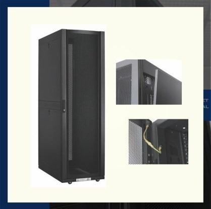 HardRack Data Rack Cabinet 42U W-600mm by D-1200mm Perforated ...