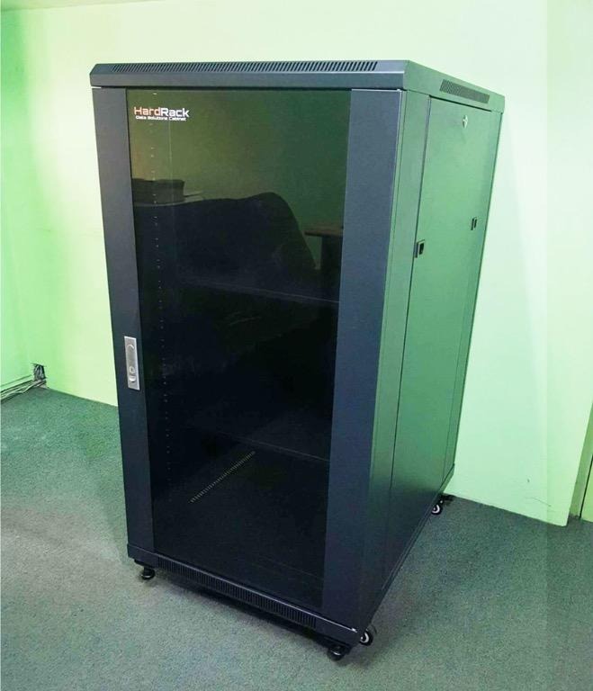 HardRack Data Solutions Cabinet Floor Rack Cabinet (Unassembled) 22U ...