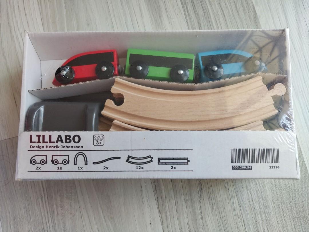 Ikea Lillabo train set, Hobbies & Toys, Toys & Games on Carousell