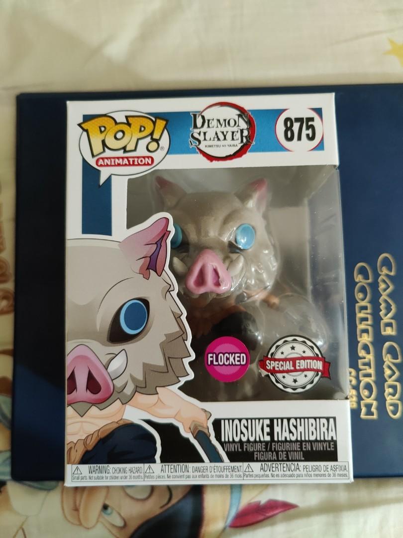 Inosuke Flocked Funko Pop, Hobbies & Toys, Toys & Games on Carousell