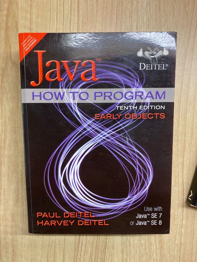 Java - How to Program (10th Edition), Hobbies & Toys, Books & Magazines ...