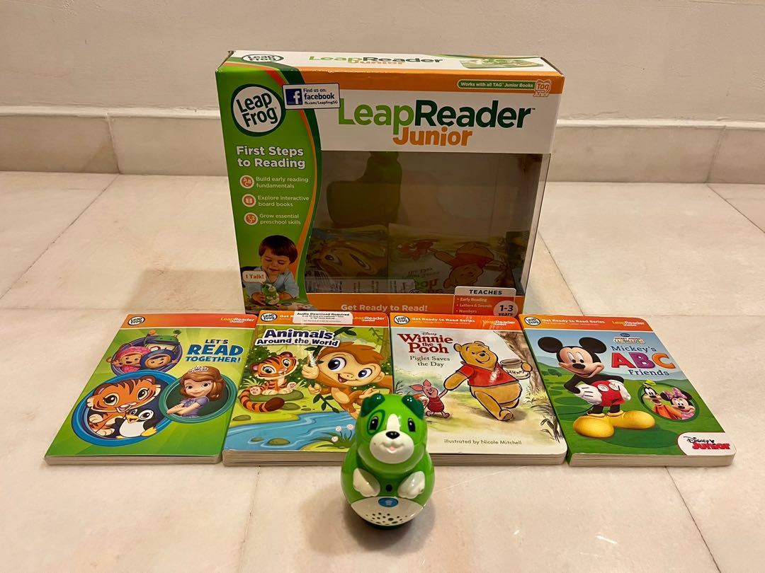 Leapfrog Tag Junior Scout Book Pal with 4 Books, Hobbies & Toys, Books ...