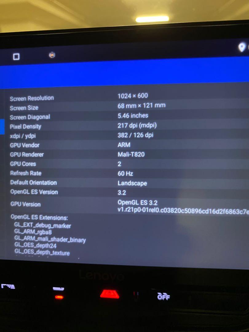 Lenovo Android Head unit 8 core + 2GB/32GB, Auto Accessories on Carousell