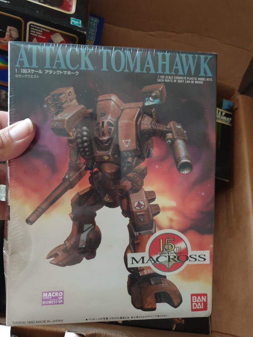 Macros Attack Tomahawk model kit, Hobbies & Toys, Toys & Games on Carousell