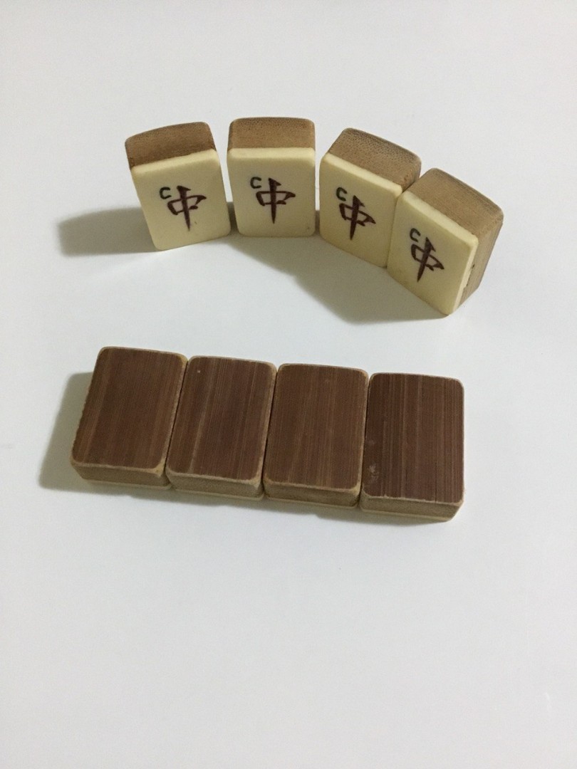 Vintage Bone & Bamboo Mahjong set, Hobbies & Toys, Toys & Games on ...