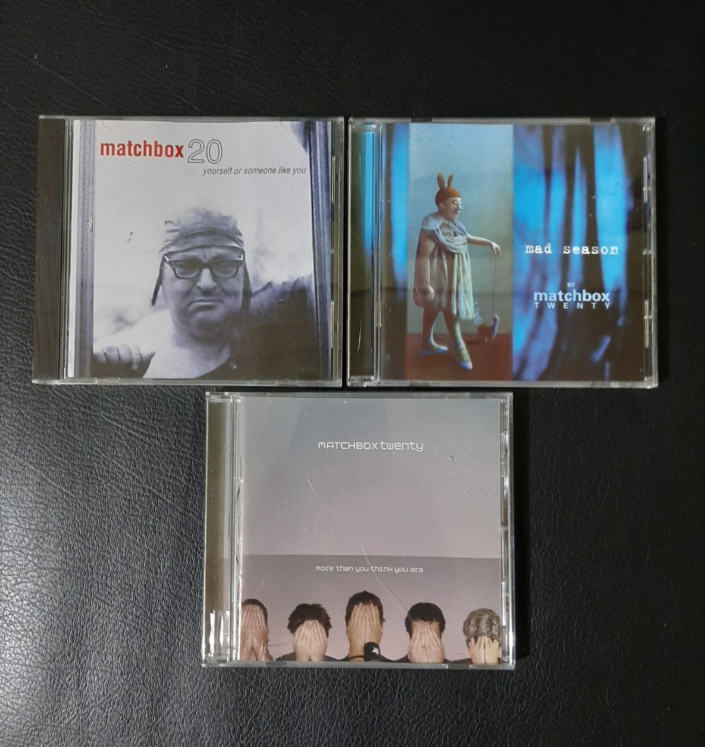 Matchbox 20 CD set, Hobbies & Toys, Music & Media, CDs & DVDs on Carousell