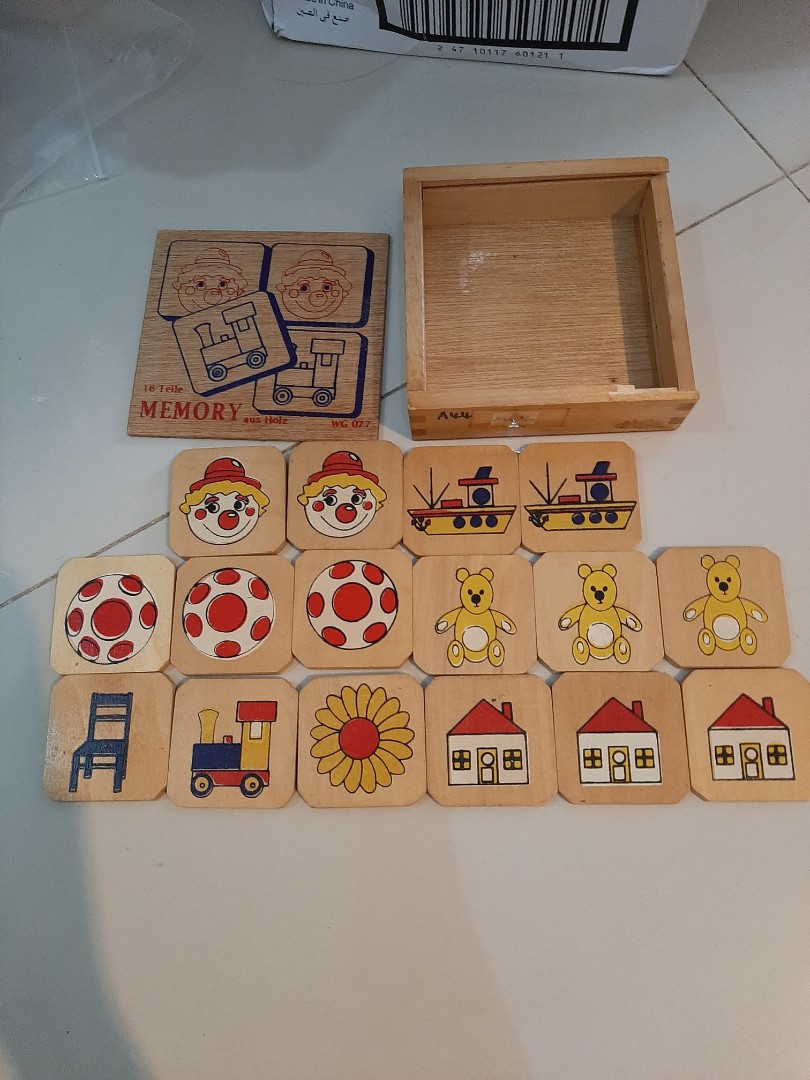 Memory game, Toys & Collectibles, Permainan Papan & Kartu di Carousell