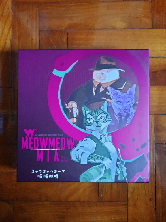Meow Meow Mia Board Game, Hobbies & Toys, Toys & Games on Carousell