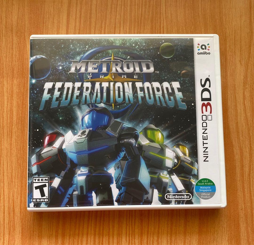 Metroid Prime: Federation Force MDE 2DS/3DS, Video Gaming, Video Games ...