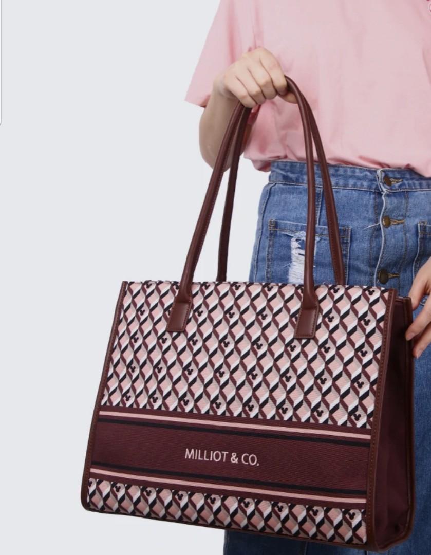 Negotiable*Milliot & Co. Mickey Disney Oh Boy!Tote Bag, Luxury, Bags ...