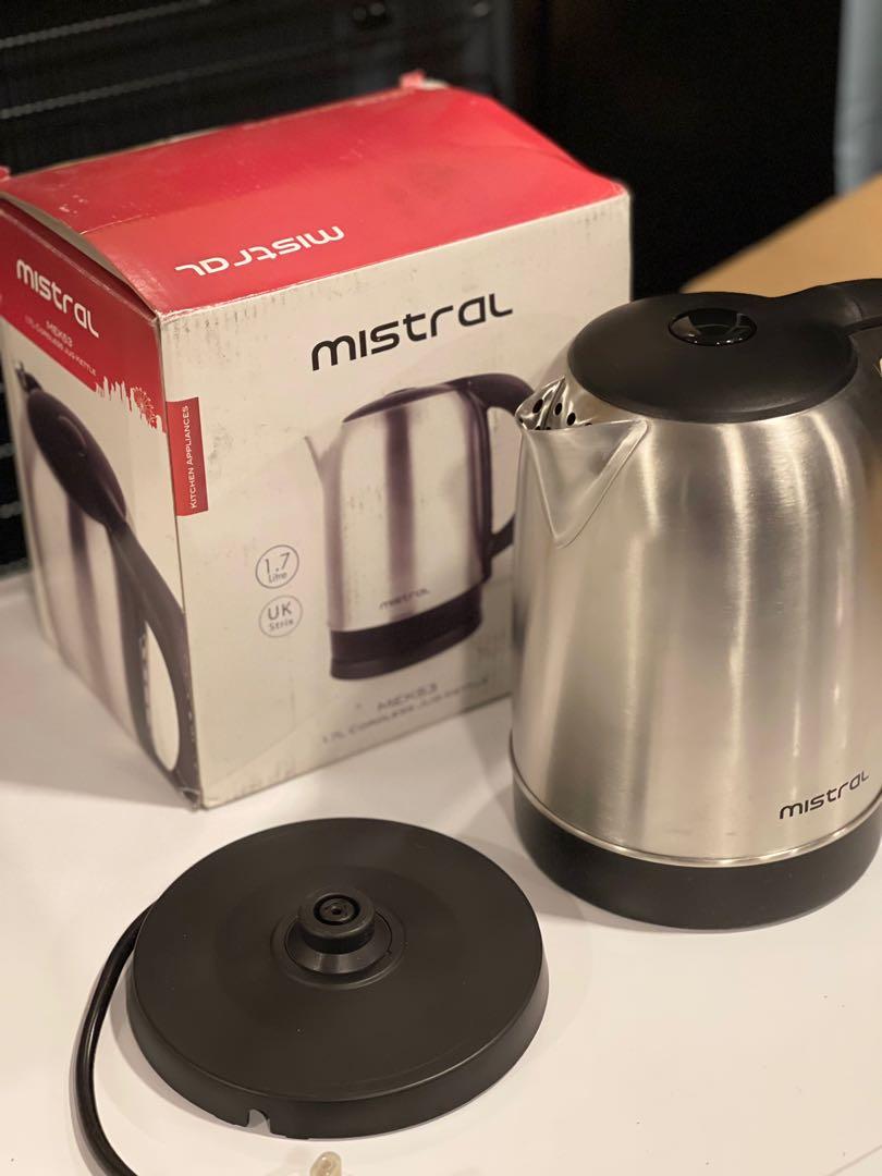 MISTRAL CORDLESS KETTLE (1.7L) MEK53 Display Set $25, TV & Home ...