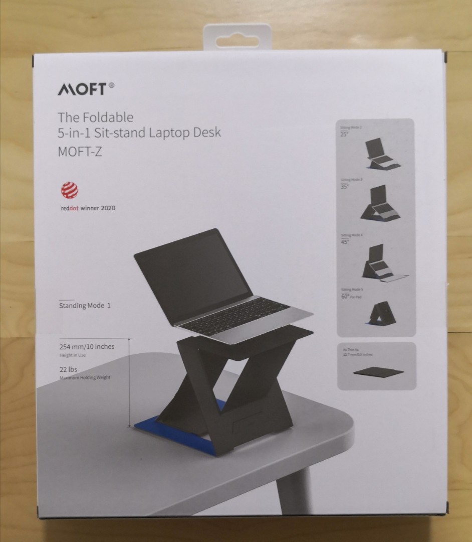 MOFT-Z Foldable 5-in-1 Sit-stand Laptop Desk, Computers & Tech, Parts ...
