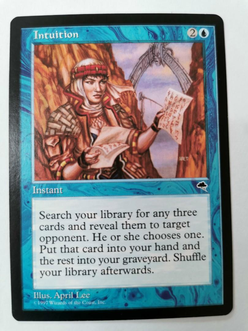 MTG Tempest Intuition, Hobbies & Toys, Toys & Games on Carousell